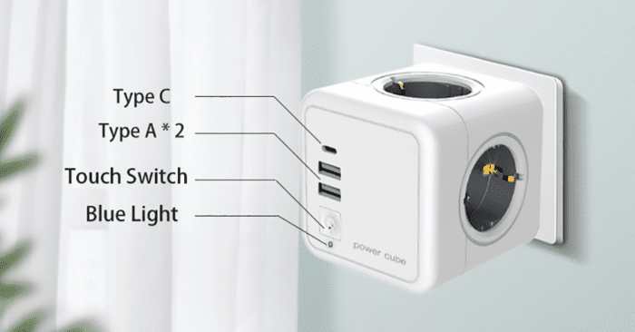 Powercube: To πολύπριζο που πάντα ήθελες! - Techsmart