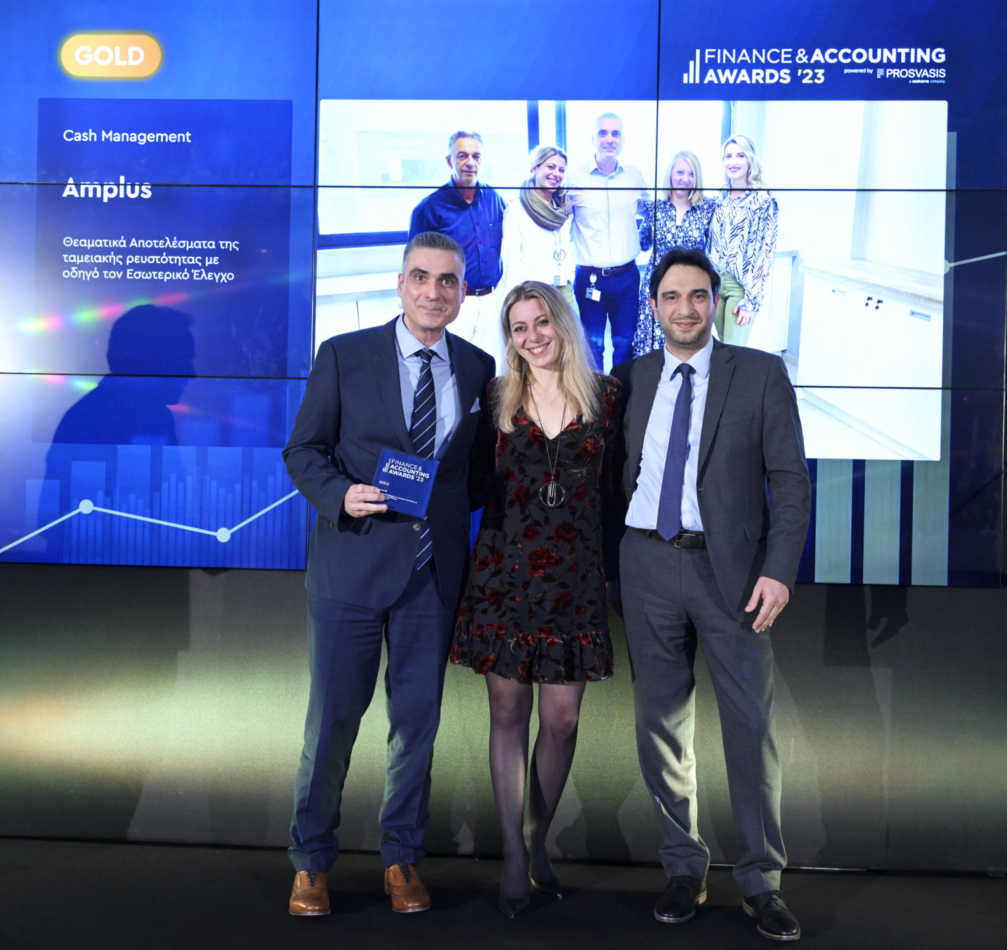 Τριπλή βράβευση για την AMPLUS Technologies στα Finance & Accounting Awards 2023 - Techsmart