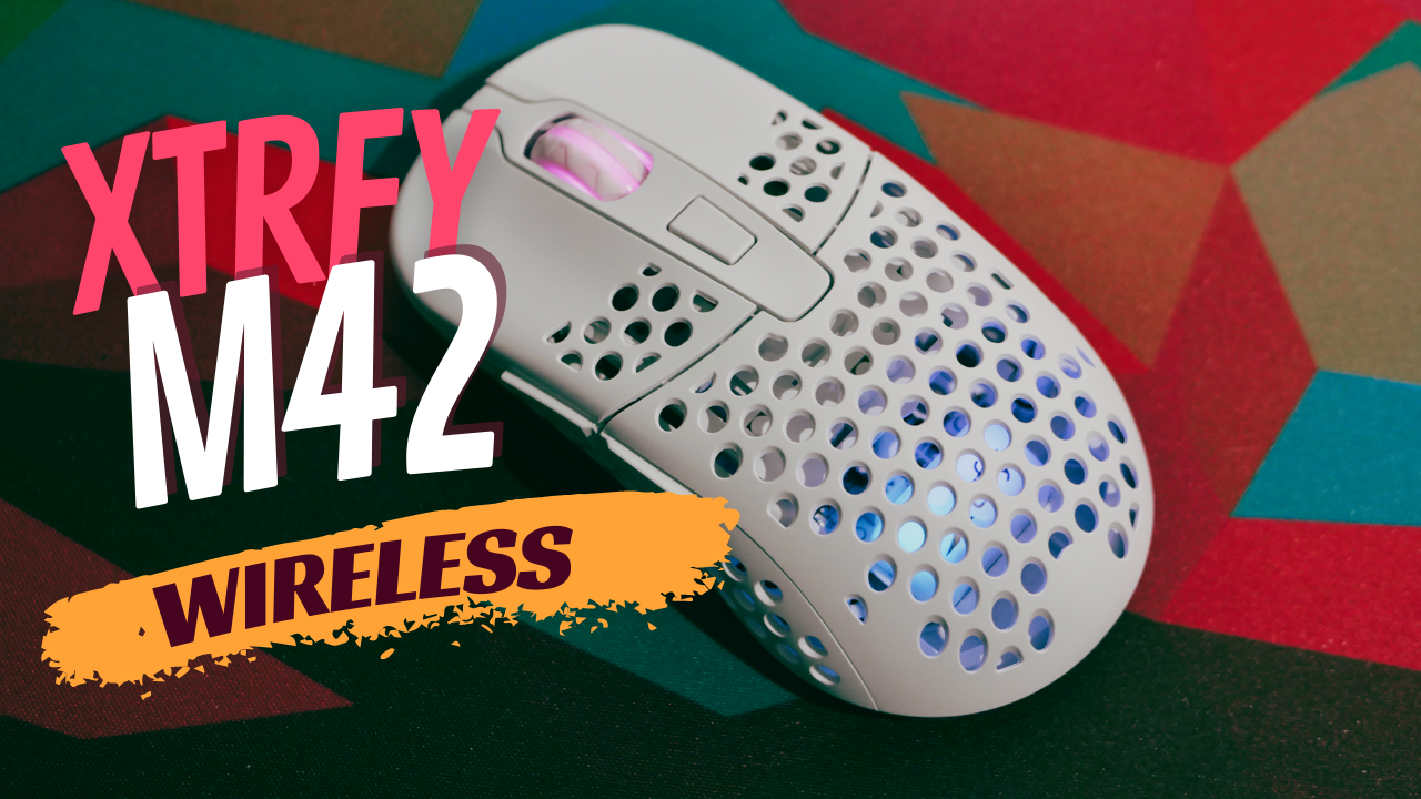 XTRFY M42 WIRELESS | Ένα mouse σχεδιασμένο για Gamers - Techsmart
