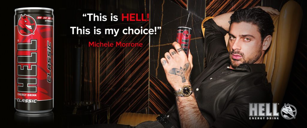 Michele Morrone: Το νέο πρόσωπο της Hell Energy - Techsmart
